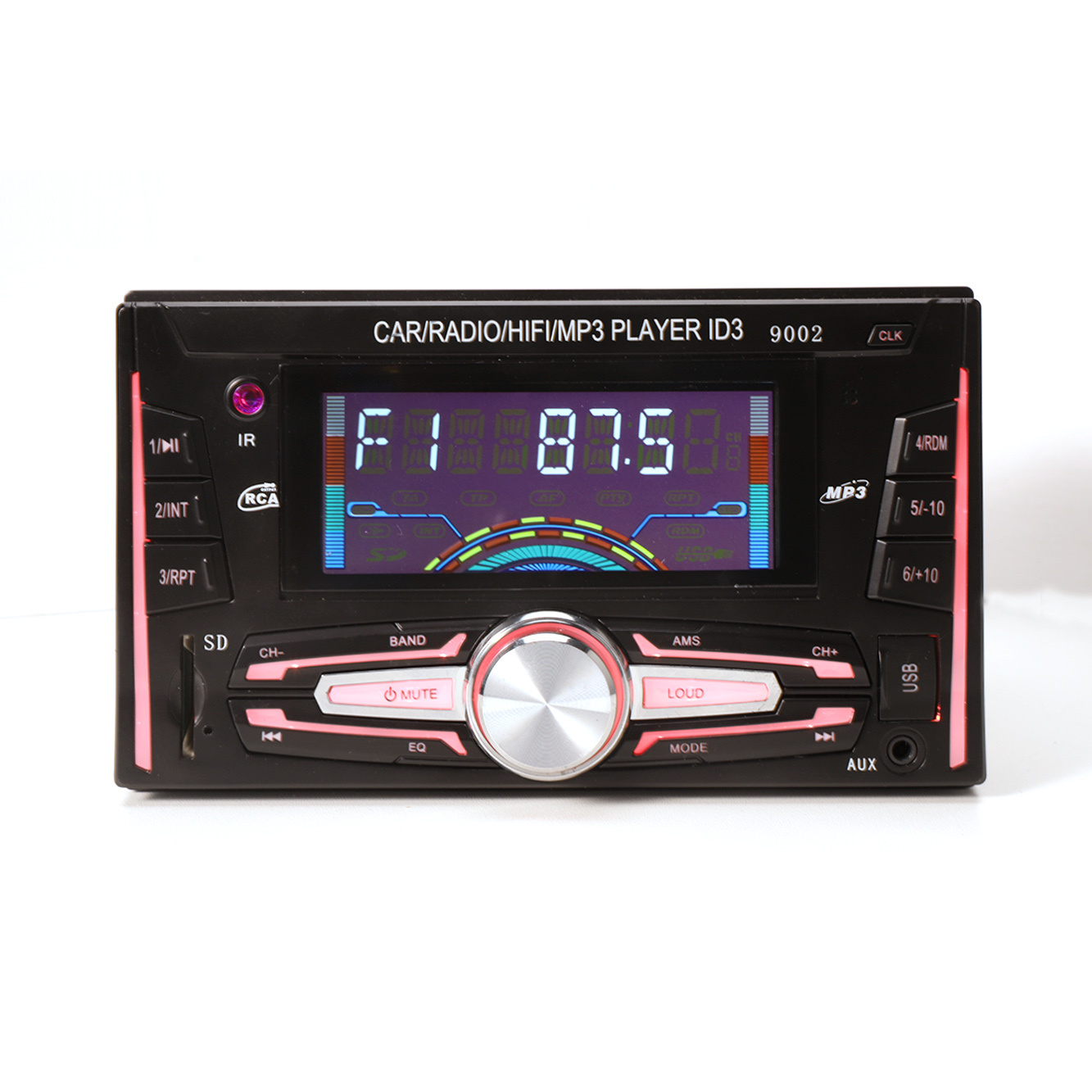FM Transmitter Audio Car Accessories Car Stereo Fixed Panel Double DIN ...